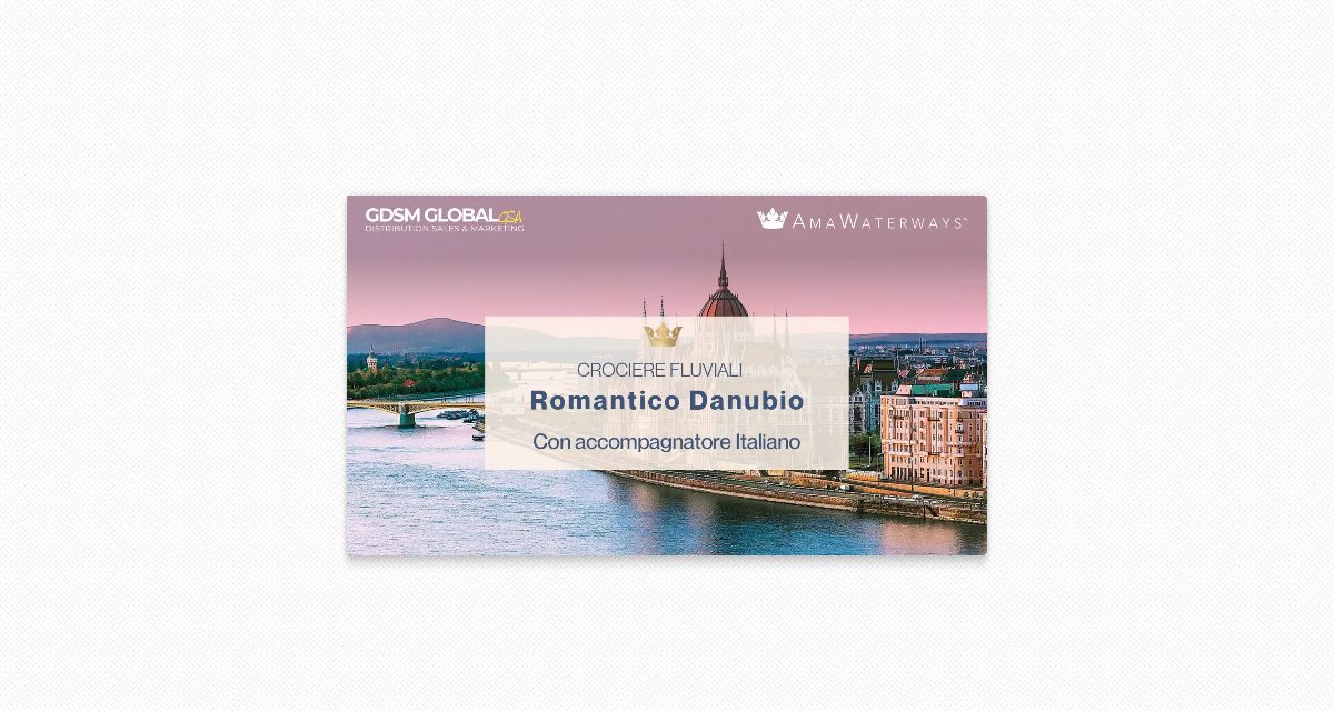 Crociera sul Danubio con accompagnatore Italiano